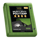 Green Heavy Duty Poly Tarps - Tarpsplus.com
