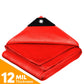 Red Heavy Duty Poly Tarps - Tarpsplus.com – TarpsPlus