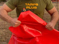 Red Heavy Duty Poly Tarps - Tarpsplus.com – TarpsPlus